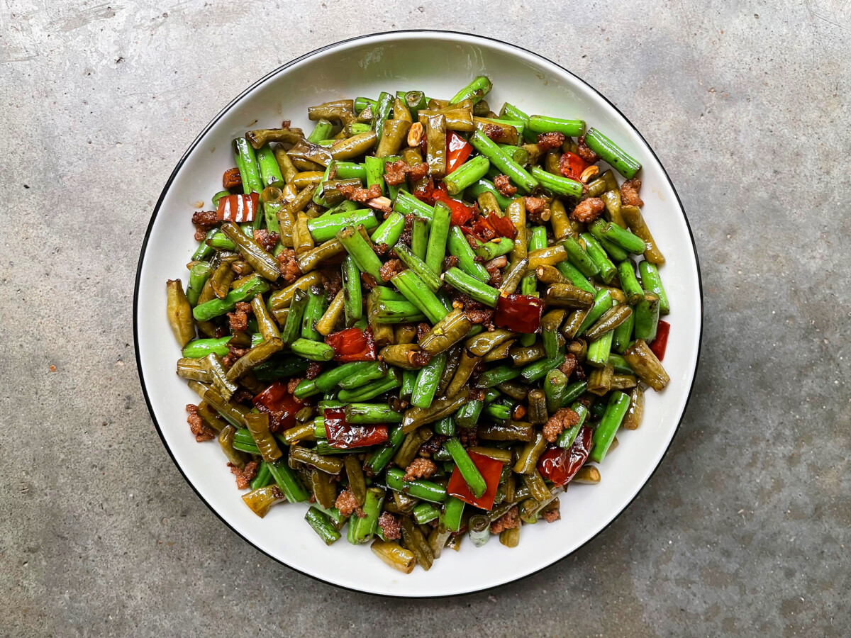 Fresh and Pickled Long Bean Stir-Fry | The Mala Market